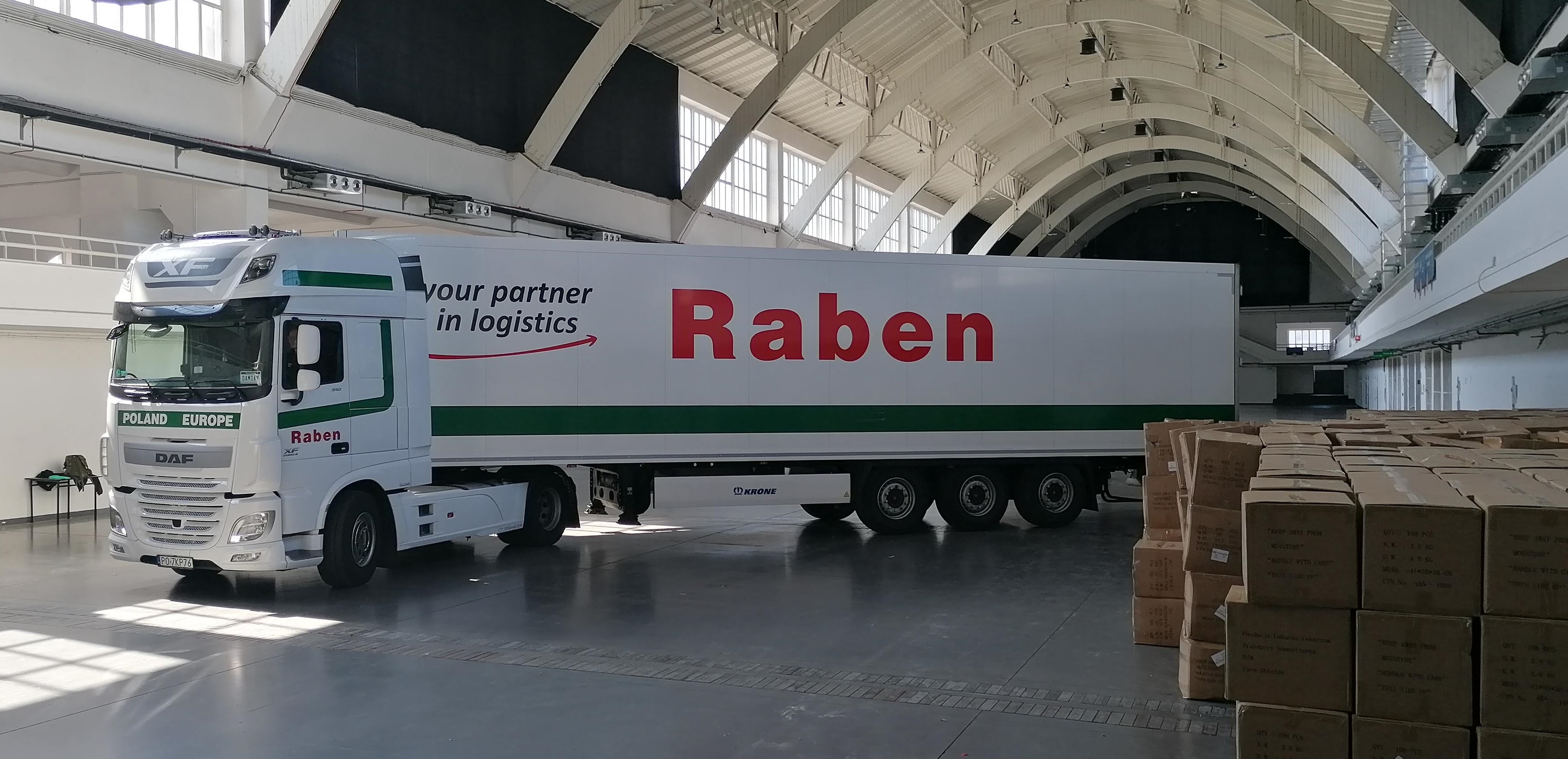 Raben Group supports the front line of the fight against COVID19
